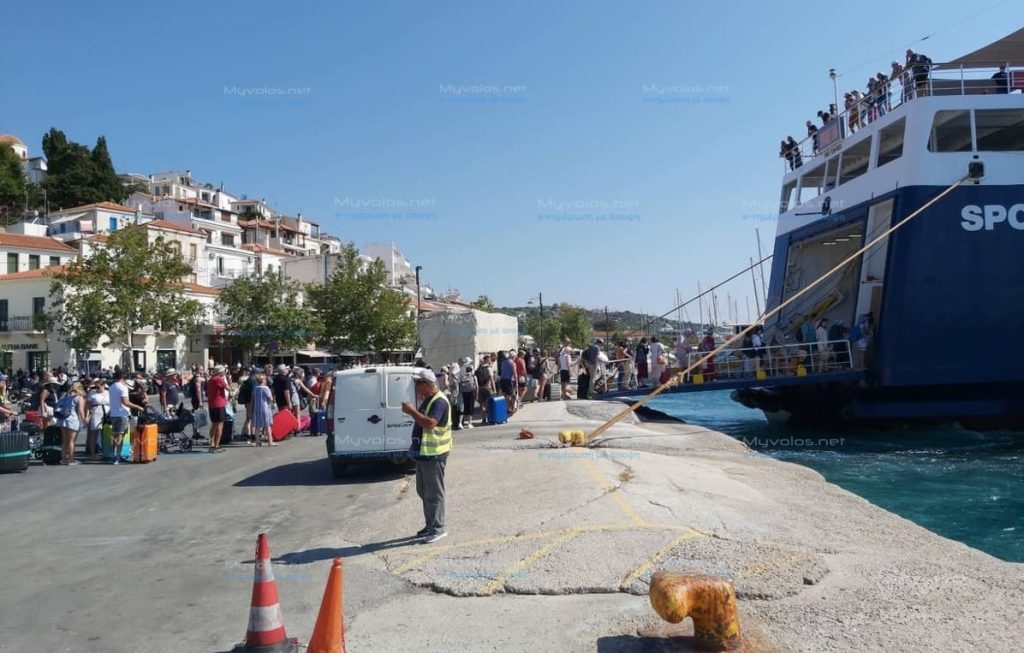 Αυτή είναι η εικόνα με τα δρομολόγια πλοίων προς και από τις Βόρειες ...